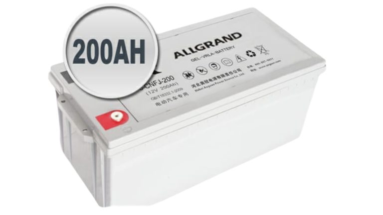 Allgrand 12V 200Ah battery - Solar Energy Plus